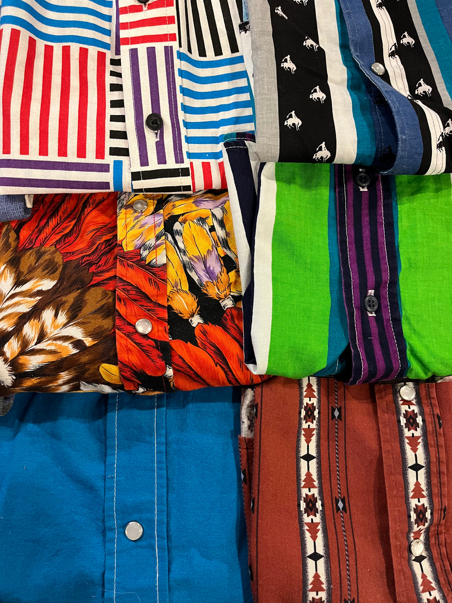 Pearl Snap Scrap Fabric Package – Fringed Gypsy